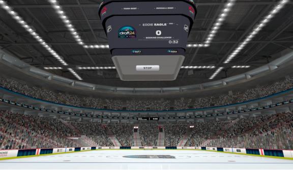 Hockey Training Competition in VR | NHL Sense Arena