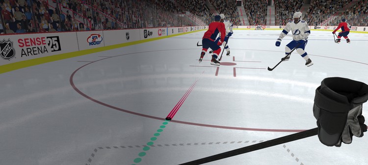 How NHL Sense Arena Works | Experience VR Hockey Training